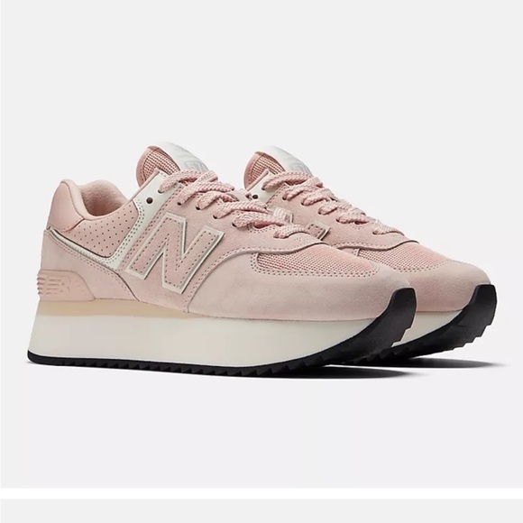 New Balance | Shoes | New Balance 574 Platform Sneaker Inalpha Pink ...